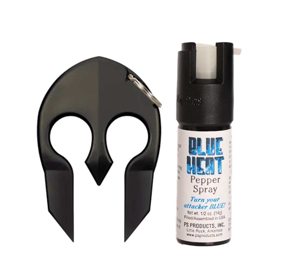 Blue Heat & Spartan Combo Pepper Spray – ½ oz. Twin Pack | Personal ...